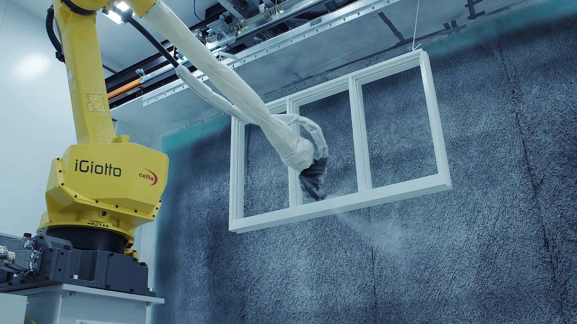 Cefla Spuitrobot - Timmerfabriek Rekri